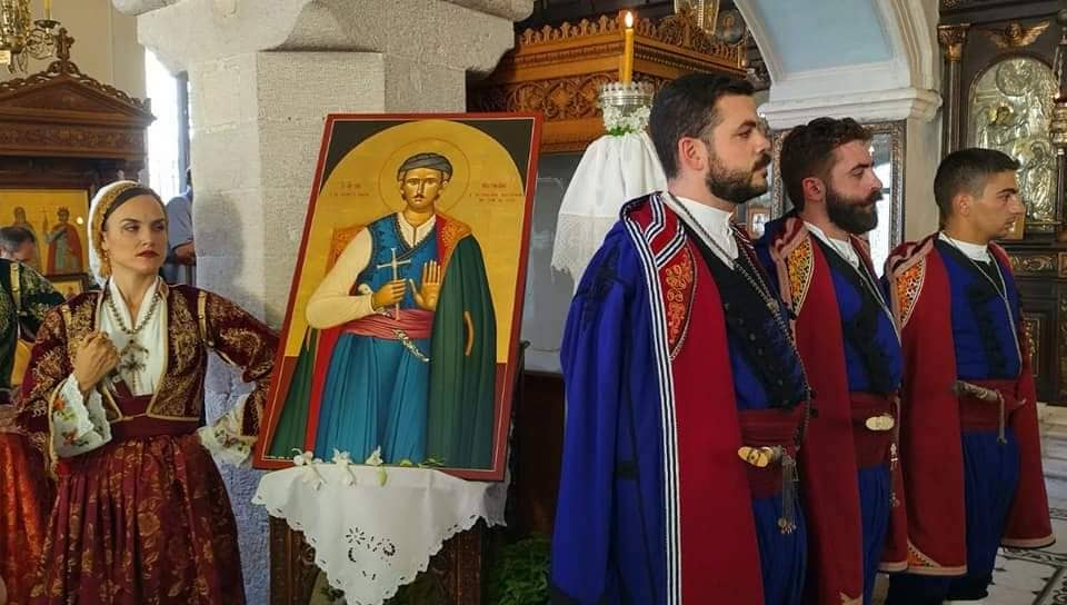 Ο ΣΥΝΠΟΛΙΣ και ο Λαογραφικός όμιλος Τζανιδάκη τίμησαν τον προστάτη τους ...