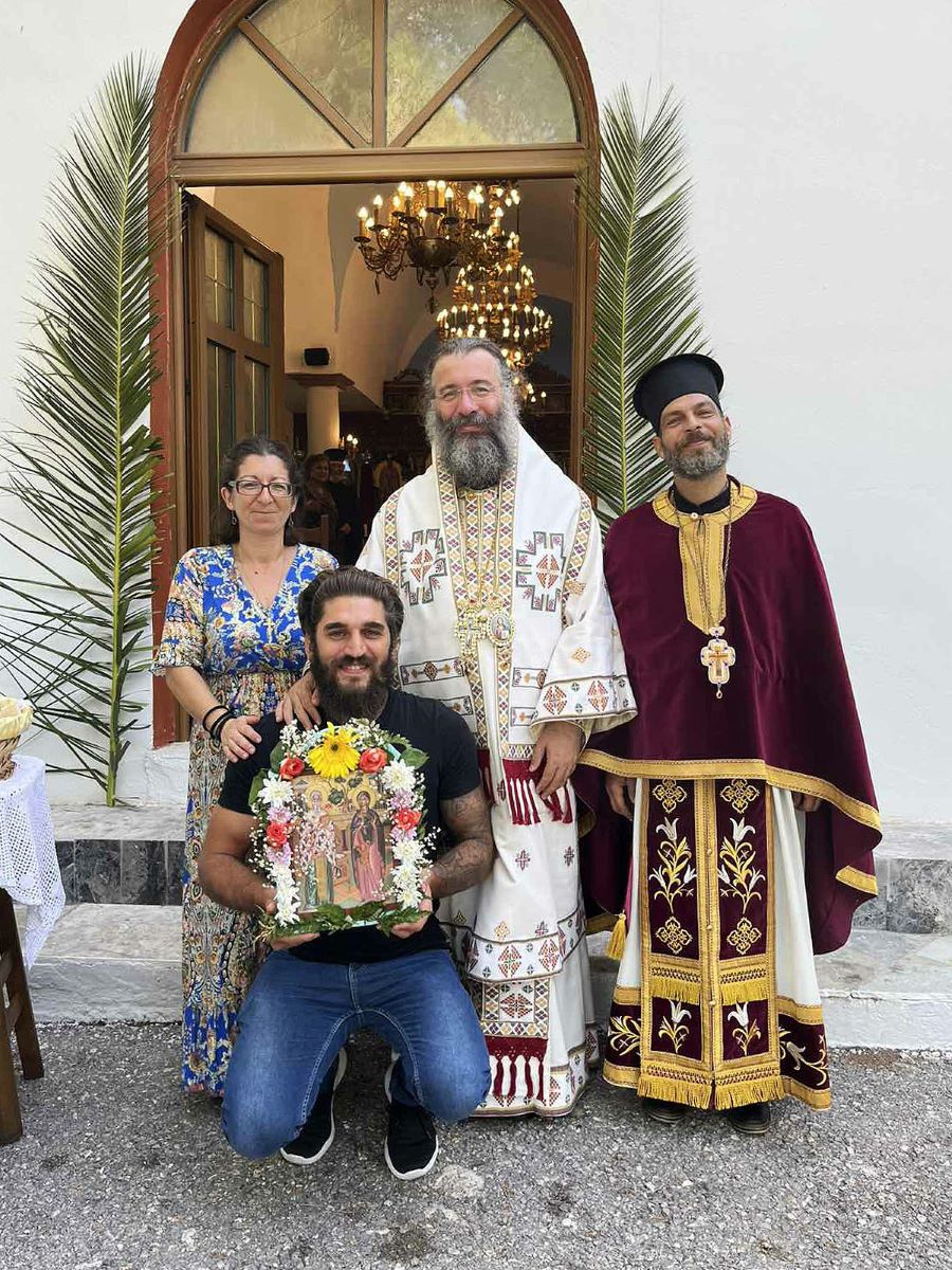 Ο εορτασμός στον Ιερό Ενοριακό Ναό των Αγίων Κυπριανού και Ιουστίνης ...