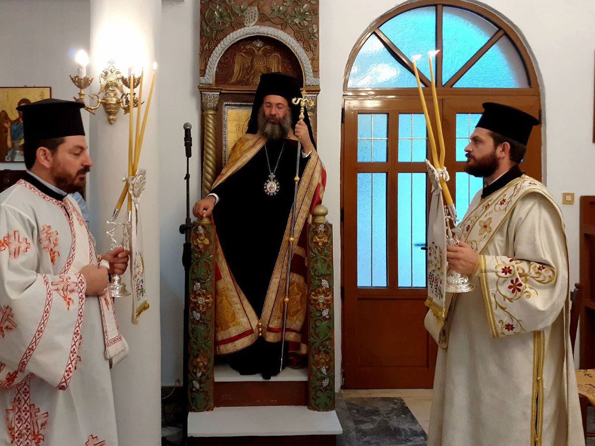 Ο εορτασμός στον Ιερό Ενοριακό Ναό των Αγίων Κυπριανού και Ιουστίνης ...