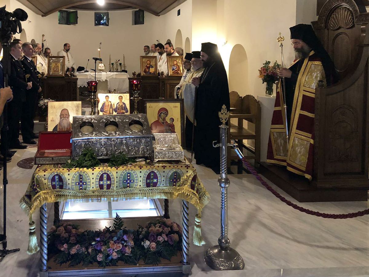 Ο Μητροπολίτης Ρεθύμνης και Αυλοποτάμου κ. Πρόδρομος στα εγκαίνια της ...