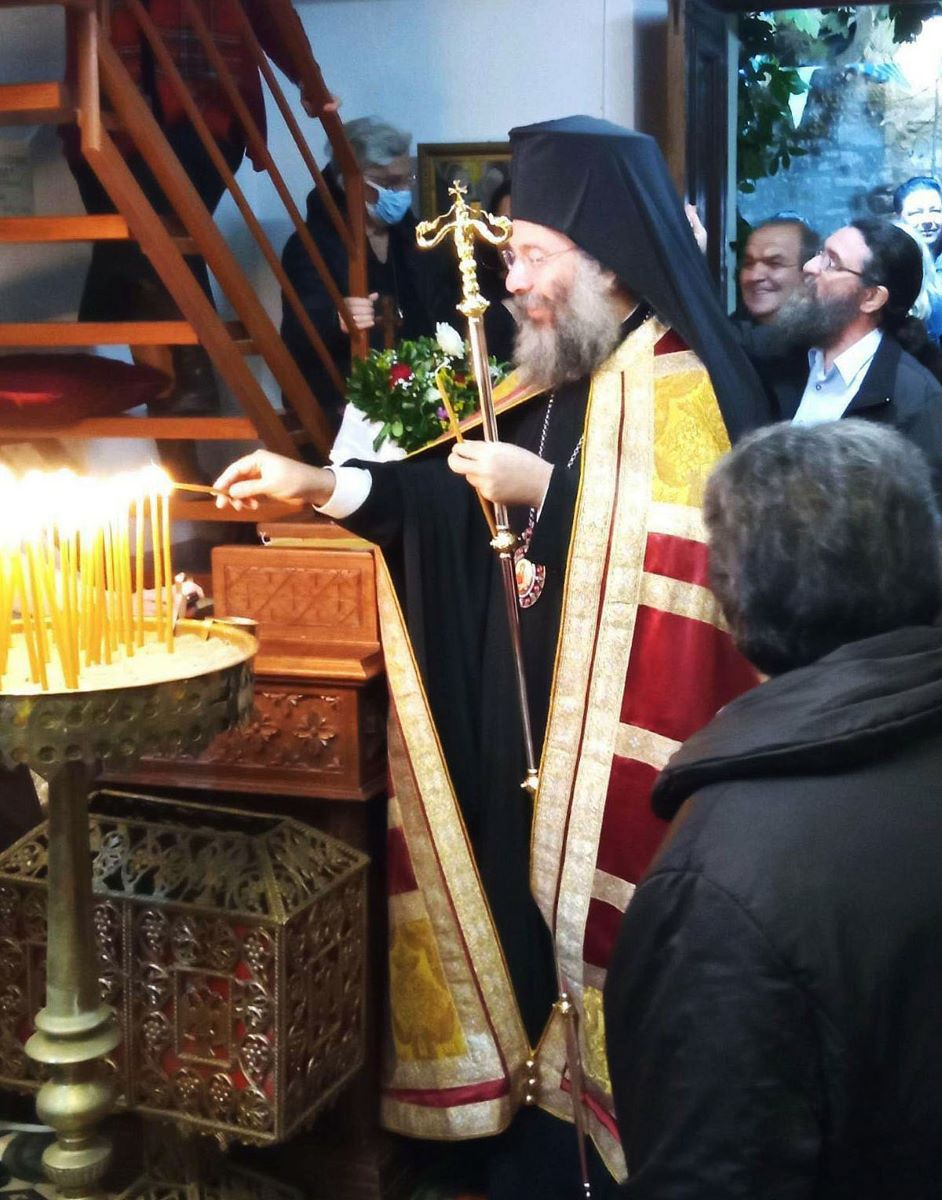 Λαμπρός ο εορτασμός του Οσίου Αντωνίου στην Ιερά Μητρόπολη Ρεθύμνης και ...