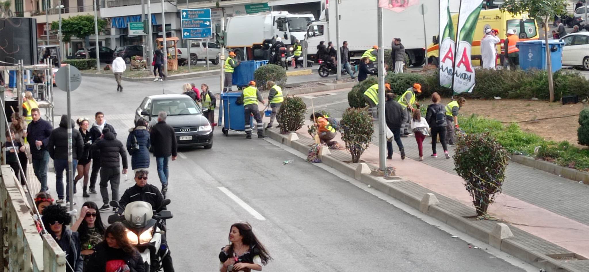 Ρέθυμνο: Επί ποδός η υπηρεσία καθαριότητας του Δήμου Ρεθύμνου ...