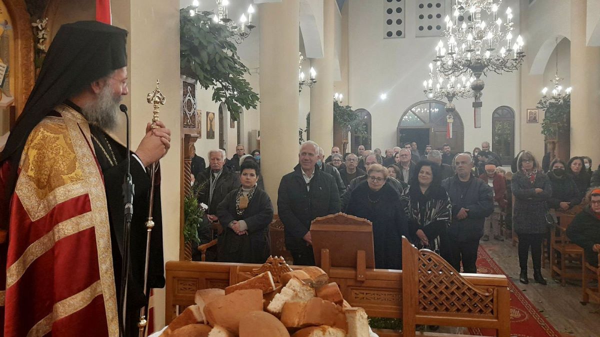 Ο Μητροπολίτης Ρεθύμνης και Αυλοποτάμου στον Ιερό Ναό του Αγίου ...