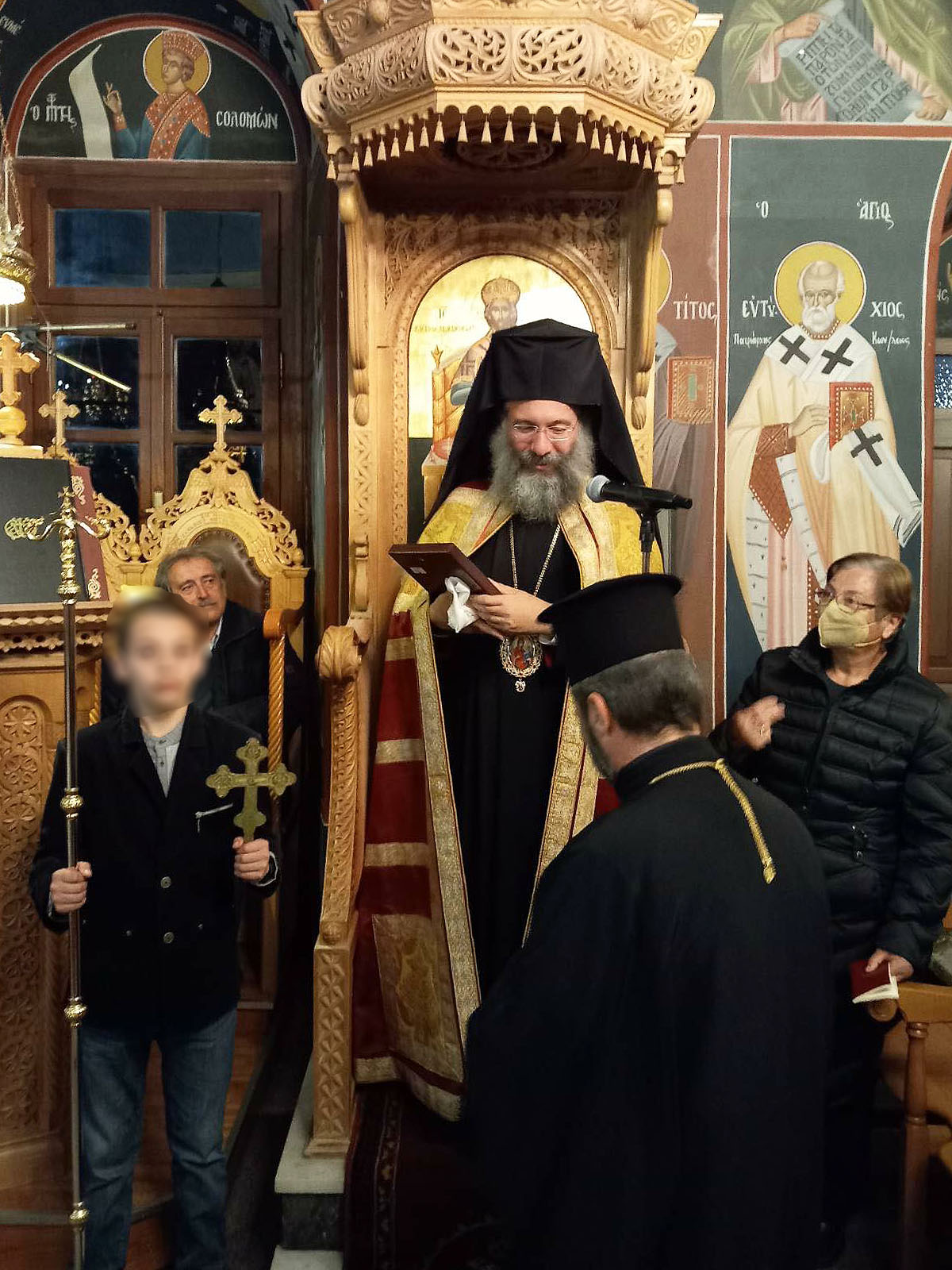 Β΄ Χαιρετισμοί στην Ιερά Μητρόπολη Ρεθύμνου | Rethemnos News