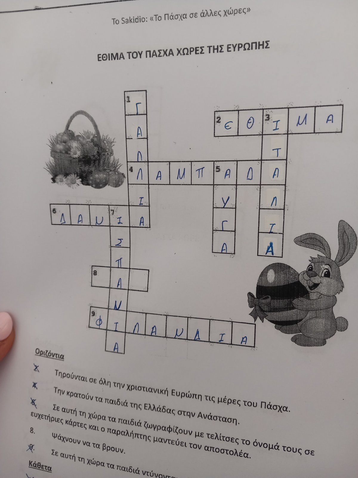 Ευρωπαϊκά Πασχαλινά Έθιμα στο 2ο ΕΠΑΛ Ρεθύμνου | Rethemnos News