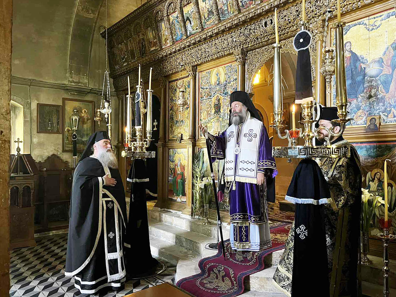 Οι Προηγιασμένες της Αγίας και Μεγάλης Εβδομάδος στην Ιερά Μητρόπολη ...