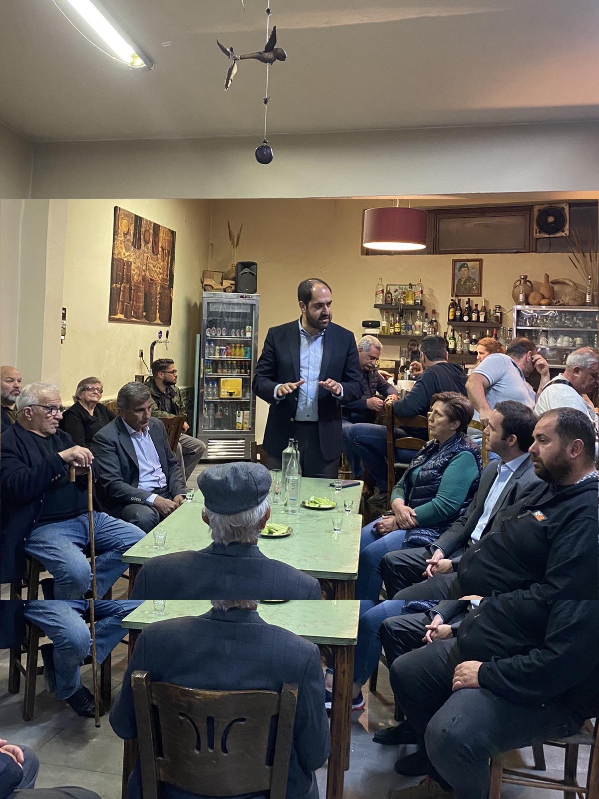 Περιοδεία και επισκέψεις Γιάννη Κεφαλογιάννη σε χωριά του Αμαρίου και ...