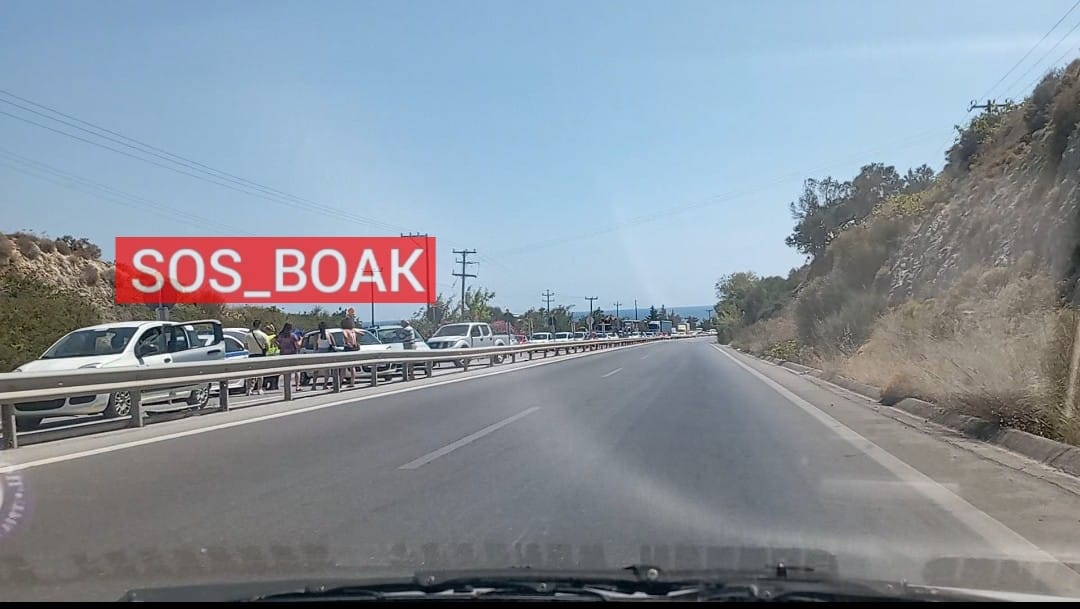 ΡΕΘΥΜΝΟ: Τροχαίο στο ύψος των έργων στο ΒΟΑΚ | Rethemnos News