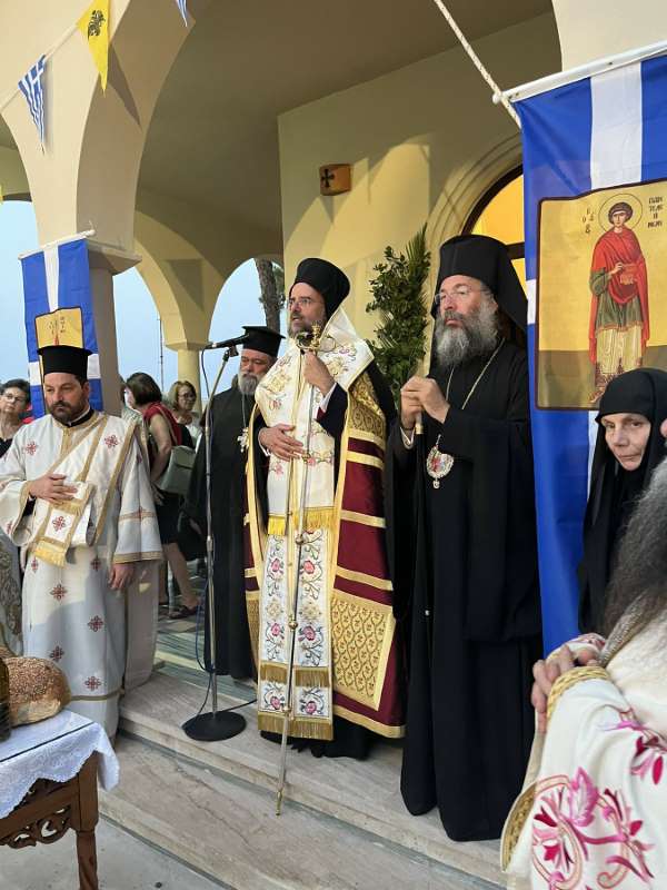 Η εορτή του Αγίου Μεγαλομάρτυρος και Ιαματικού Παντελεήμονος στην Ιερά ...