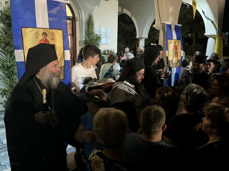 Η εορτή του Αγίου Μεγαλομάρτυρος και Ιαματικού Παντελεήμονος στην Ιερά ...