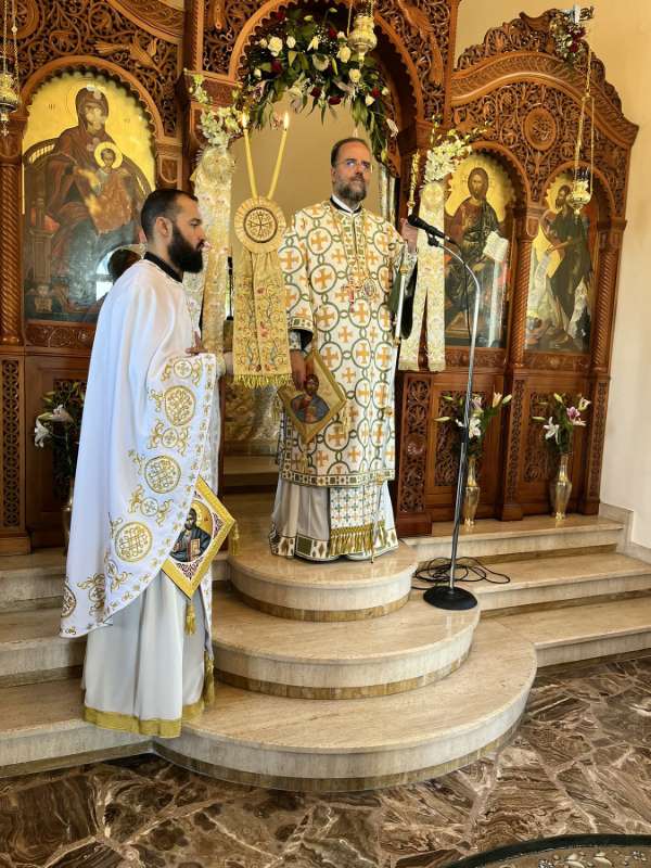 Η εορτή του Αγίου Μεγαλομάρτυρος και Ιαματικού Παντελεήμονος στην Ιερά ...