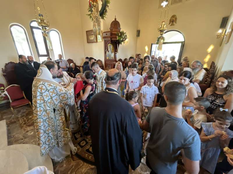 Η εορτή του Αγίου Μεγαλομάρτυρος και Ιαματικού Παντελεήμονος στην Ιερά ...