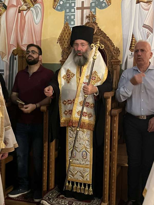 Η εορτή του Αγίου Αποστόλου Τίτου στο Επισκοπικό Παρεκκλήσιο της Ιεράς ...