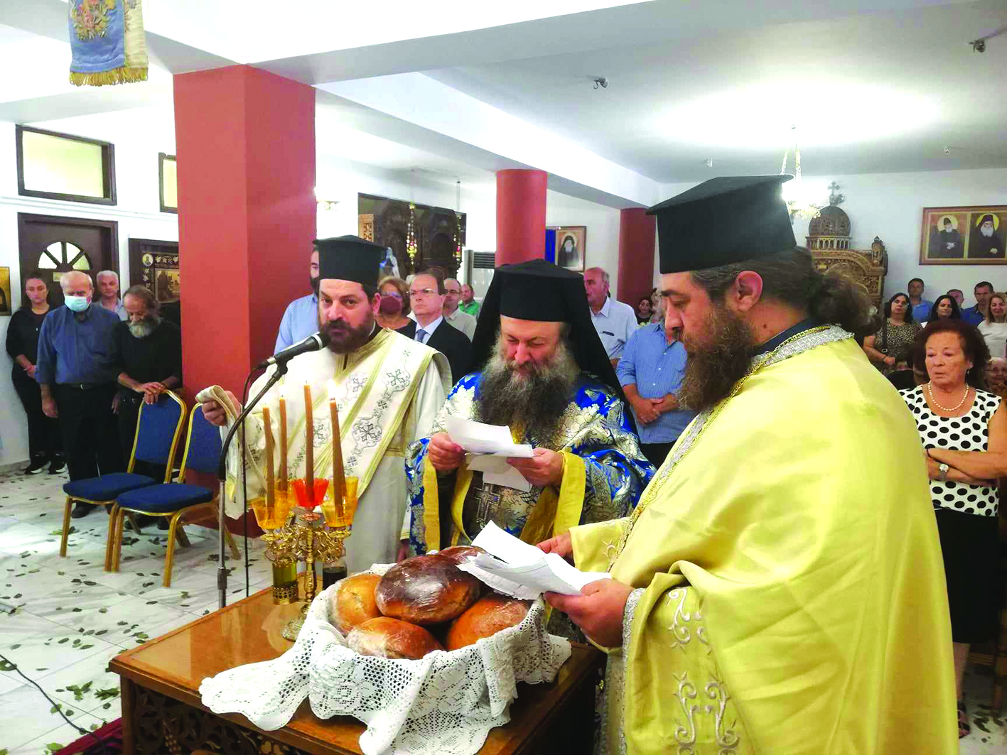 Με την δέουσα λαμπρότητα γιορτάστηκε η Εορτή της Παναγίας Ελευθερώτριας ...