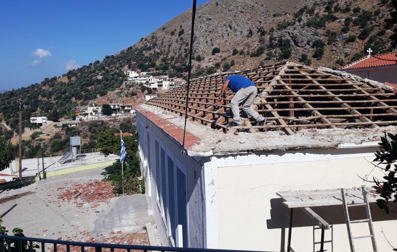Ξεκίνησαν οι εργασίες ενεργειακής αναβάθμισης και αντικατάστασης στέγης ...
