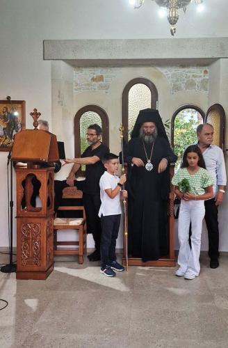 Στον Ιερό Ναό του Αγίου Μάρτυρος Αριστείδου ο Μητροπολίτης Ρεθύμνης και ...