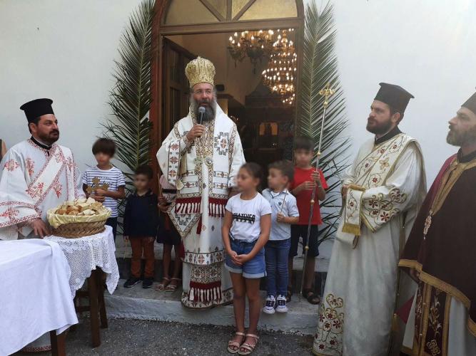 Ο εορτασμός στον Ιερό Ενοριακό Ναό των Αγίων Κυπριανού και Ιουστίνης ...