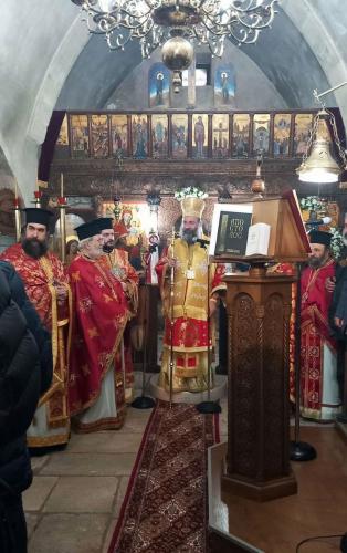 Ο Μητροπολίτης Ρεθύμνης και Αυλοποτάμου στον Ιερό Ναό του Αγίου ...