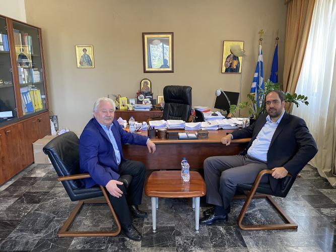 Συνάντησεις Γιάννη Κεφαλογιάννη με τον Μητροπολίτη Ρεθύμνου και τον ...