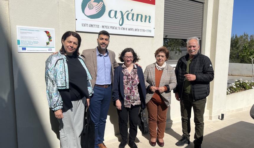 Ρέθυμνο: Ο υποψήφιος βουλευτής Ν.Δ. Γαβριήλ Τσουντάνης στον σύλλογο ...