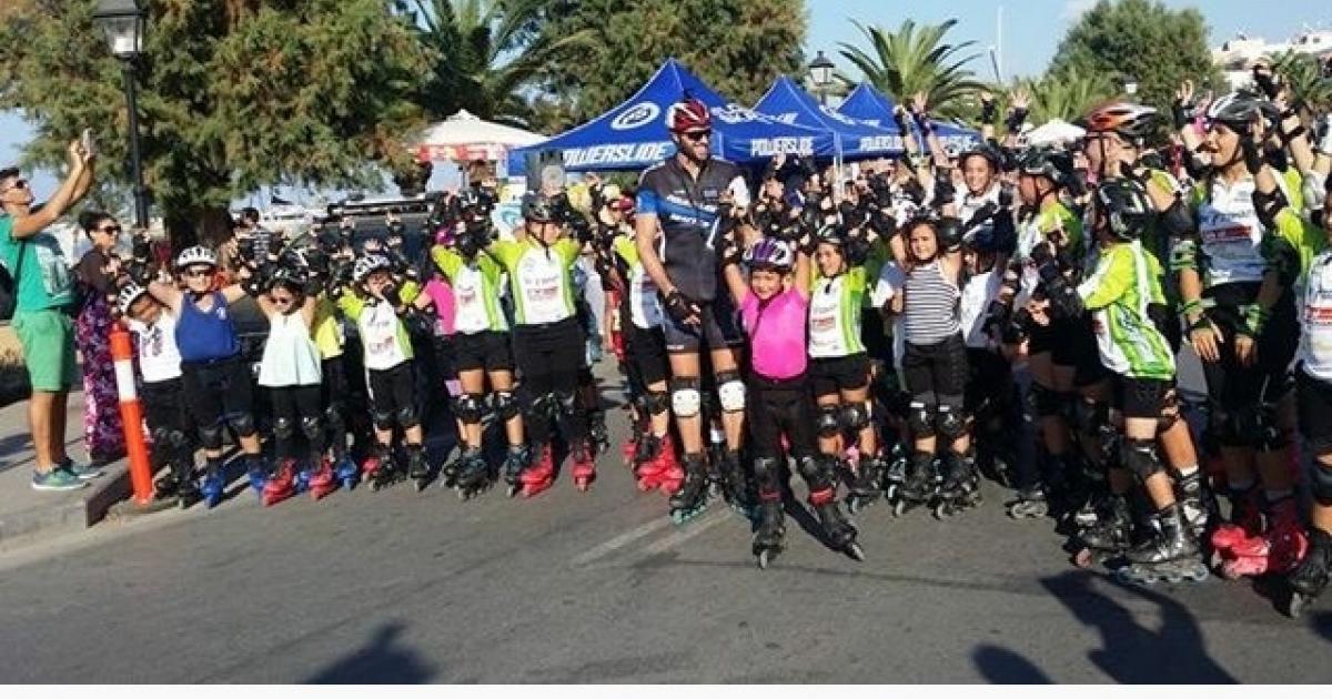Γύρος της Κρητης με Πατίνια Δώσε Ελπίδα , Δώσε Ζωή! | Rethemnos News