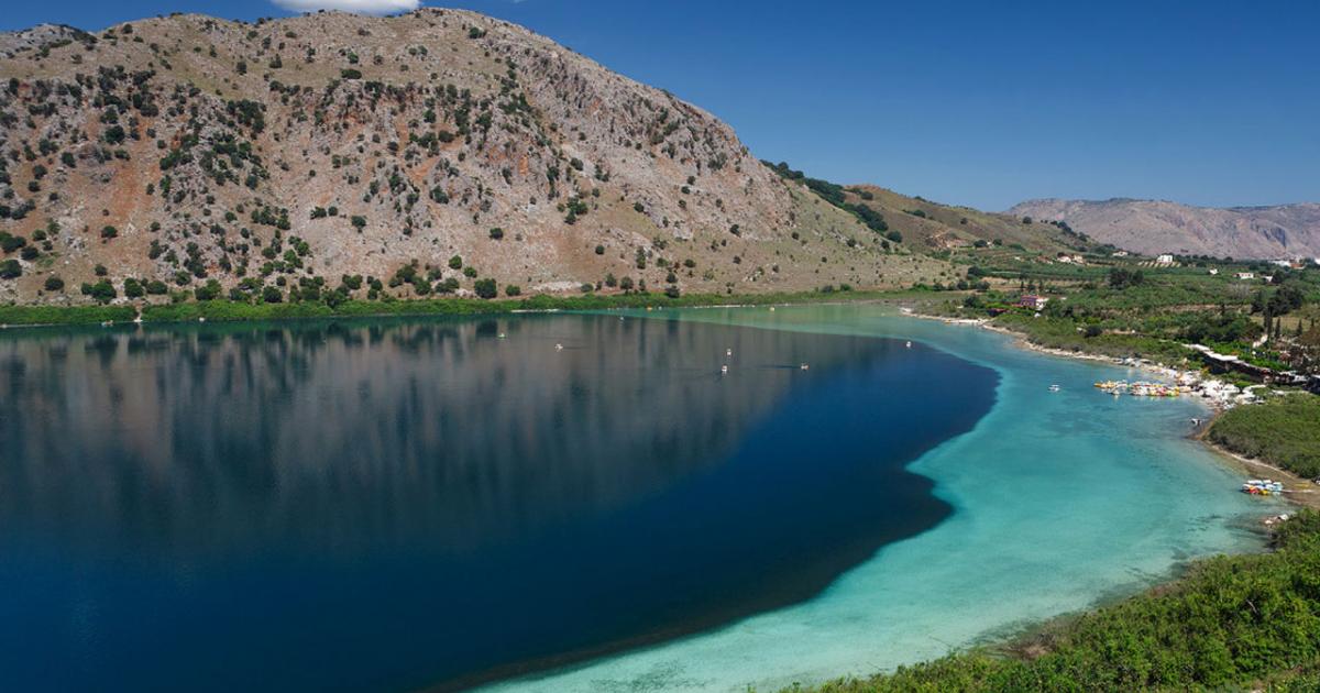 Λίμνη Κουρνά: Από κάπου χάνει… | Rethemnos News