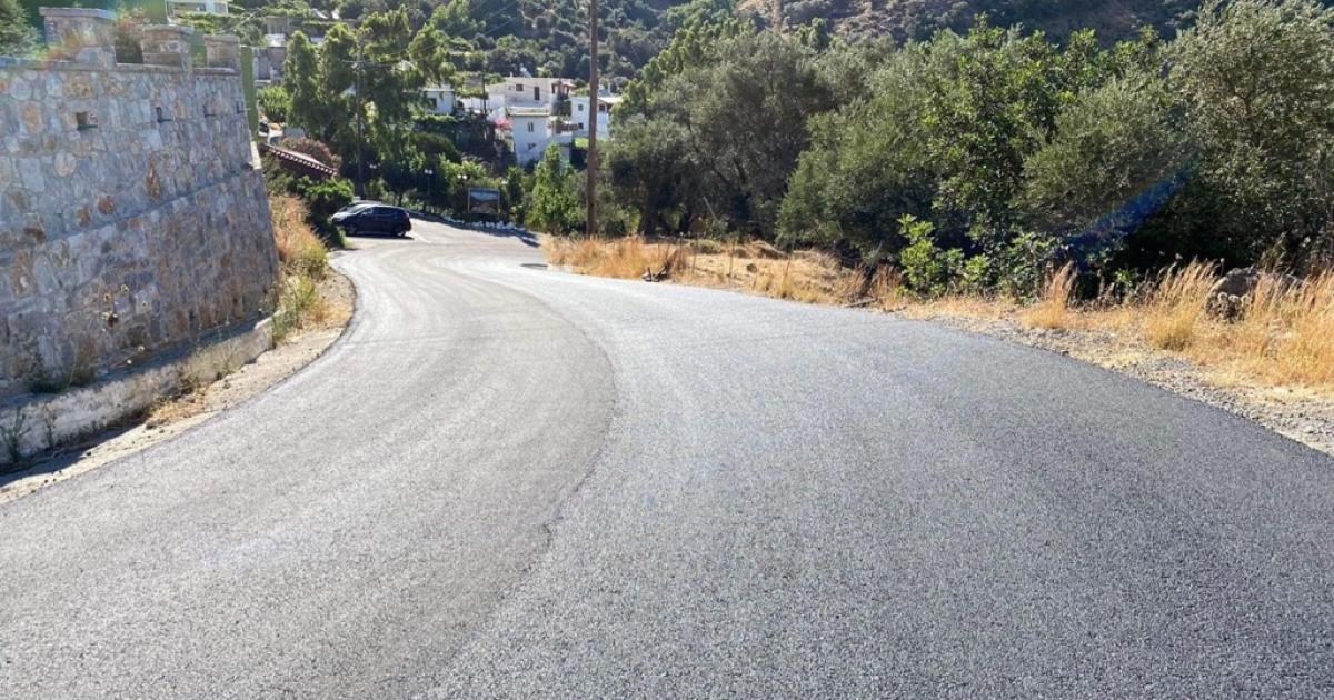 Εργασίες ασφαλτόστρωσης από την Διεύθυνση Τεχνικών Έργων της Π.Ε ...