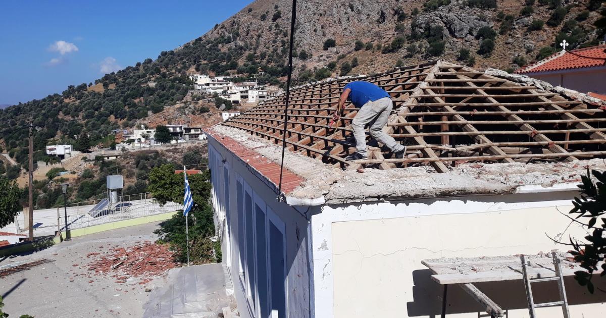 Ξεκίνησαν οι εργασίες ενεργειακής αναβάθμισης και αντικατάστασης στέγης ...