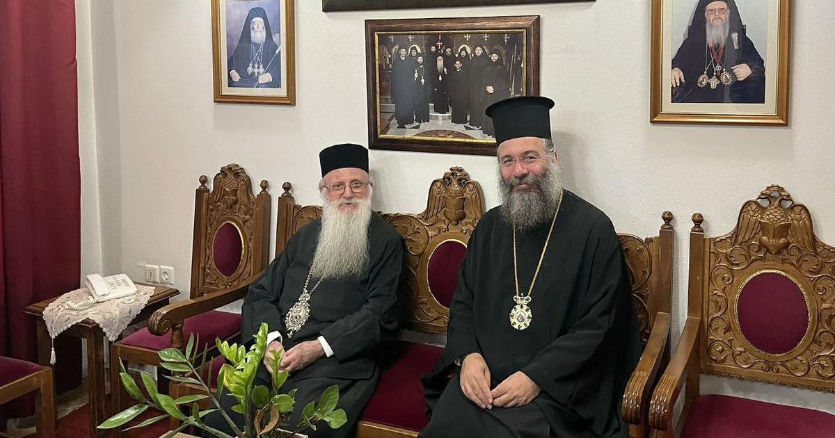 Αρχιερατικές επισκέψεις στην Ιερά Μητρόπολη Ρεθύμνης κατα το Άγιο ...