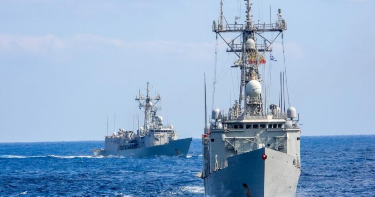 Ασκήσεις φρεγατών Ελλάδας – Ισπανίας στο Κρητικό Πέλαγος | Rethemnos News