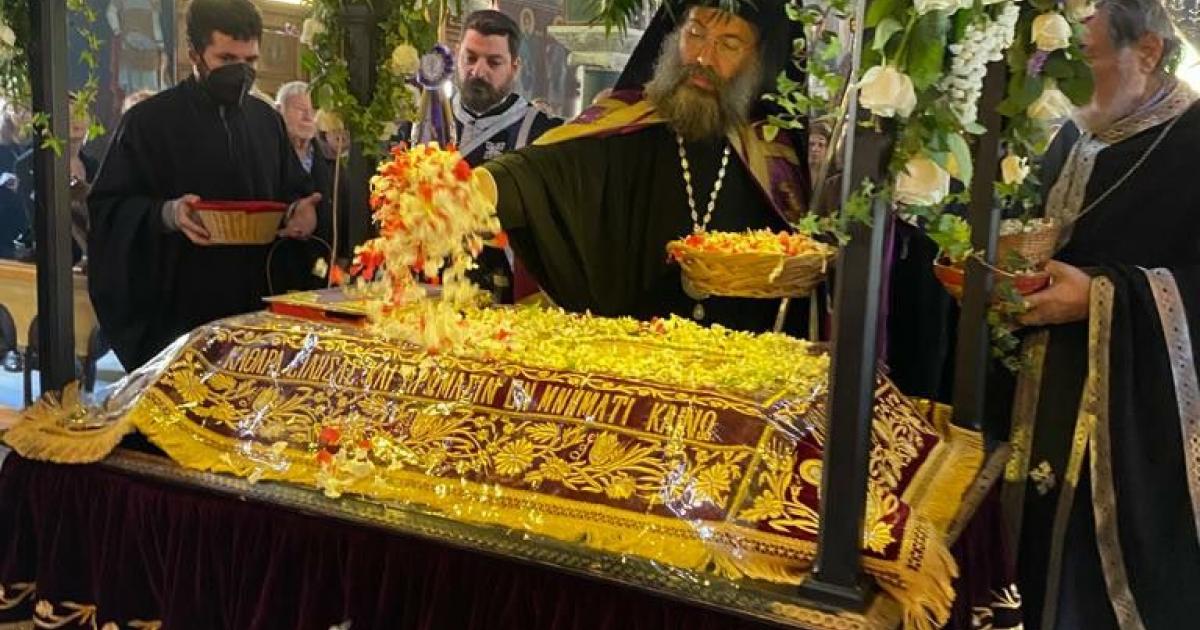 Ο Εσπερινός της Αποκαθηλώσεως στην Ιερά Μητρόπολη Ρεθύμνης και ...