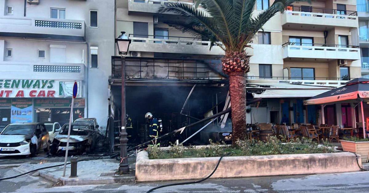 Ανήλικος πίσω από τη φωτιά σε super market στο Ρέθυμνο | Rethemnos News