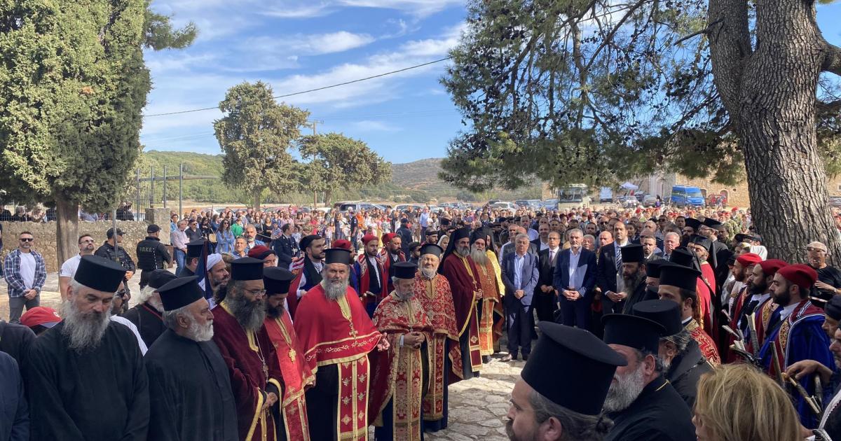 Ρέθυμνο: Κορυφώθηκαν στην ιστορική Μονή οι εκδηλώσεις για την επέτειο ...
