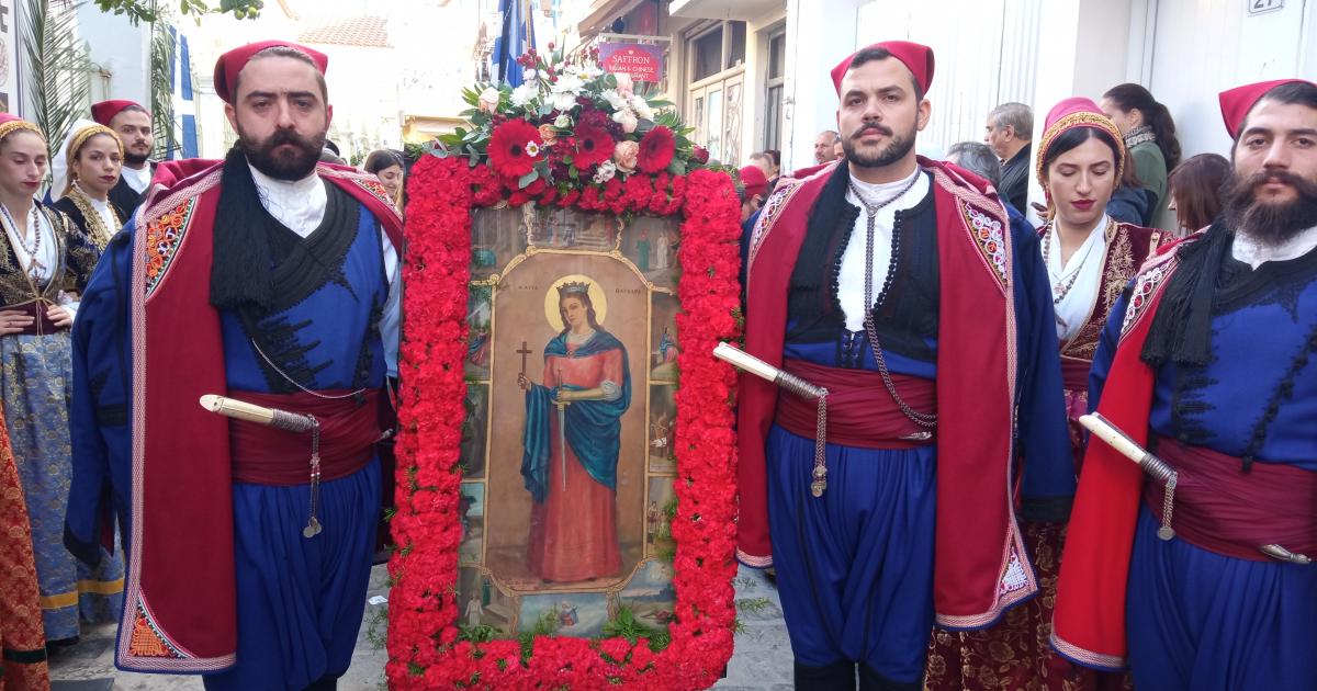 Με λαμπρότητα εορτάστηκε η Πολιούχος Ρεθύμνου Αγία Βαρβάρα | Rethemnos News