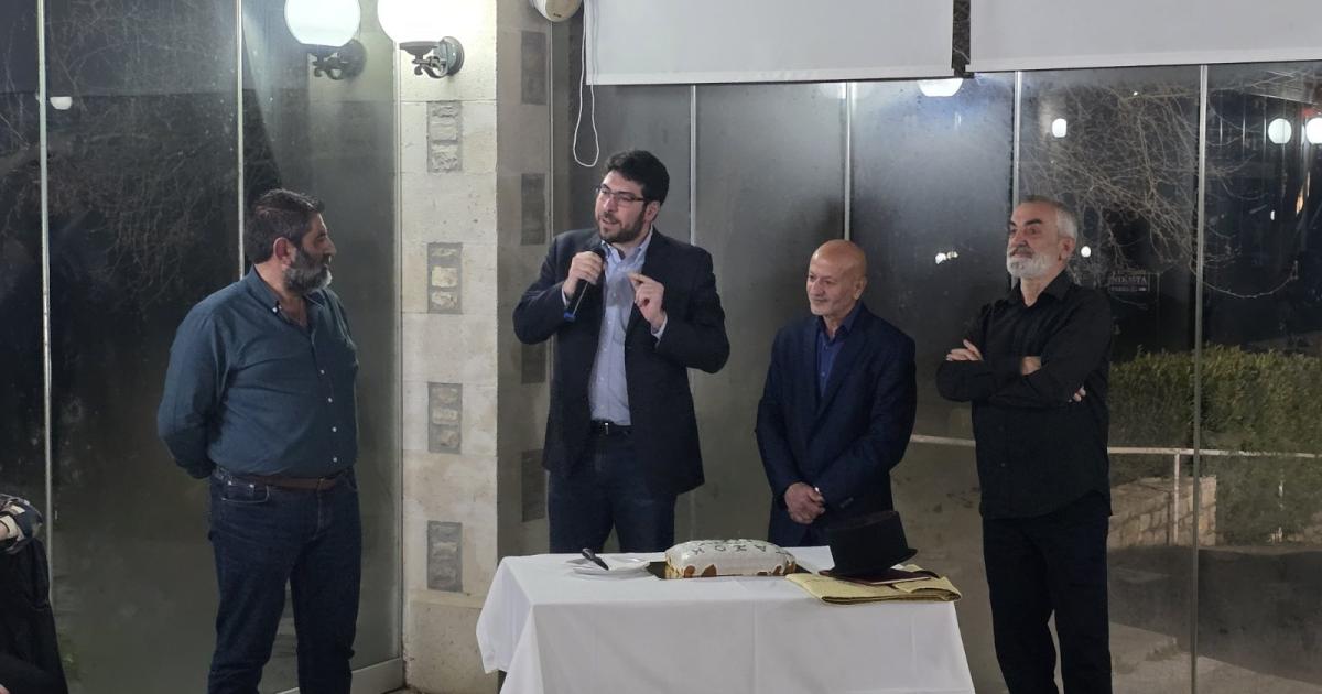 Ρέθυμνο: Παρουσία του Μιχάλη και του Λευτέρη Καρχιμάκη η κοπή πίτας της ...