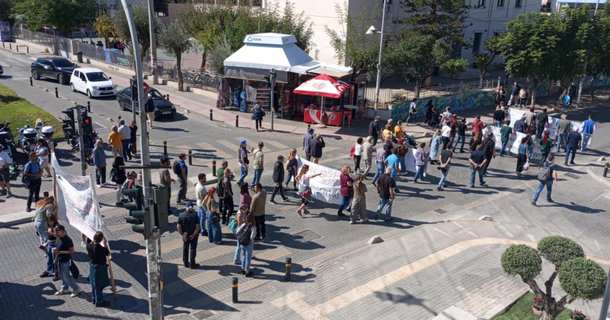 Ρέθυμνο: Συγκέντρωση και πορεία διαμαρτυρίας ενάντια στο νομοσχέδιο για ...